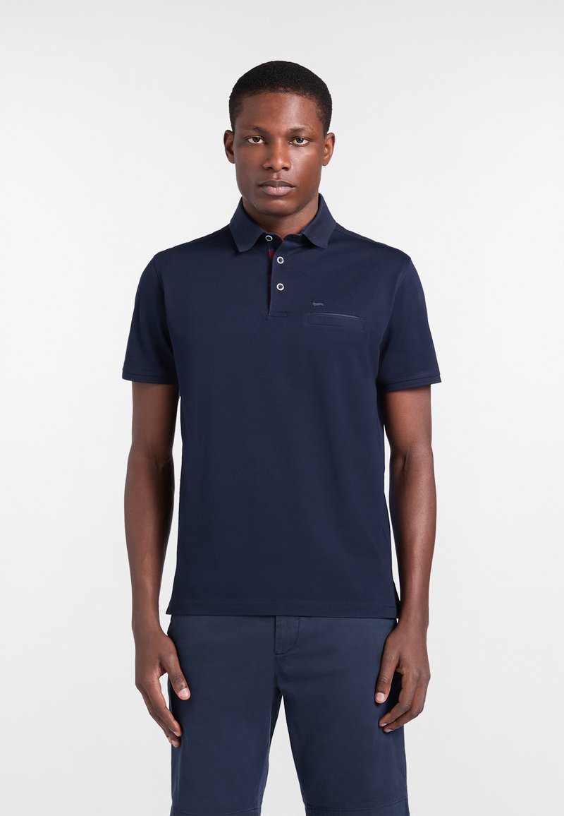 Harmont & Blaine CON TASCHINO SUL PETTO - Polo - blu scuro - Zalando.it