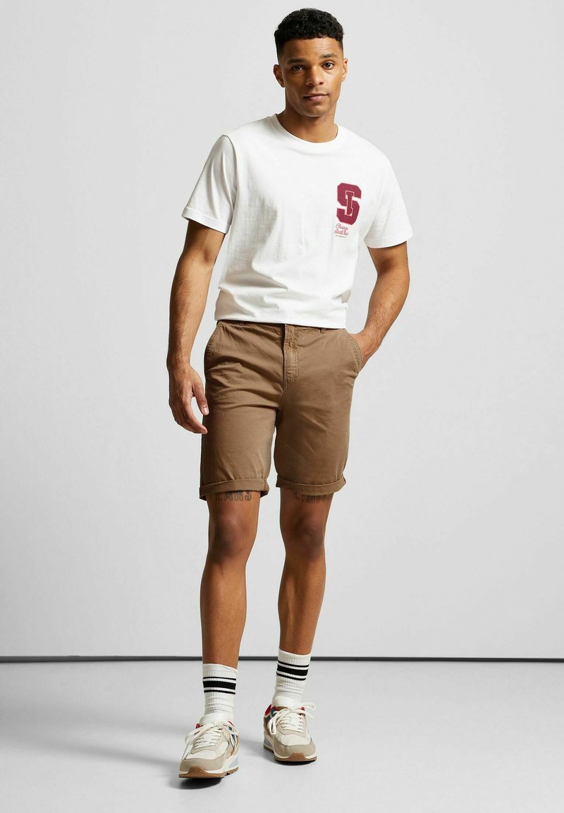 Street One MEN IN UNI - Shorts - beige - Zalando.de