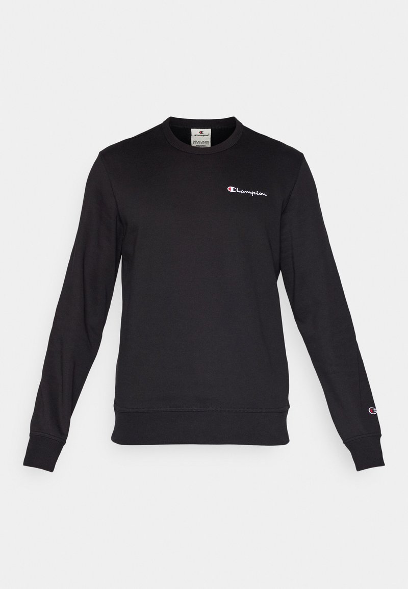 Champion ICONS CREWNECK SMALL - Sweatshirt - black/schwarz - Zalando