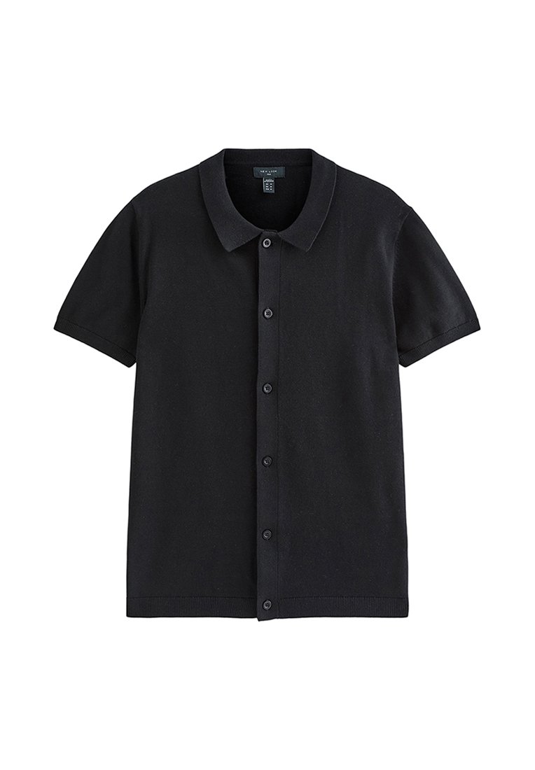 New Look REGULAR BUTTON THROUGH - Camicia - black/nero - Zalando.it