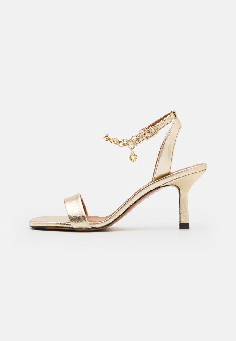 Maje Sandals - doré clair/gold-coloured - Zalando.ie