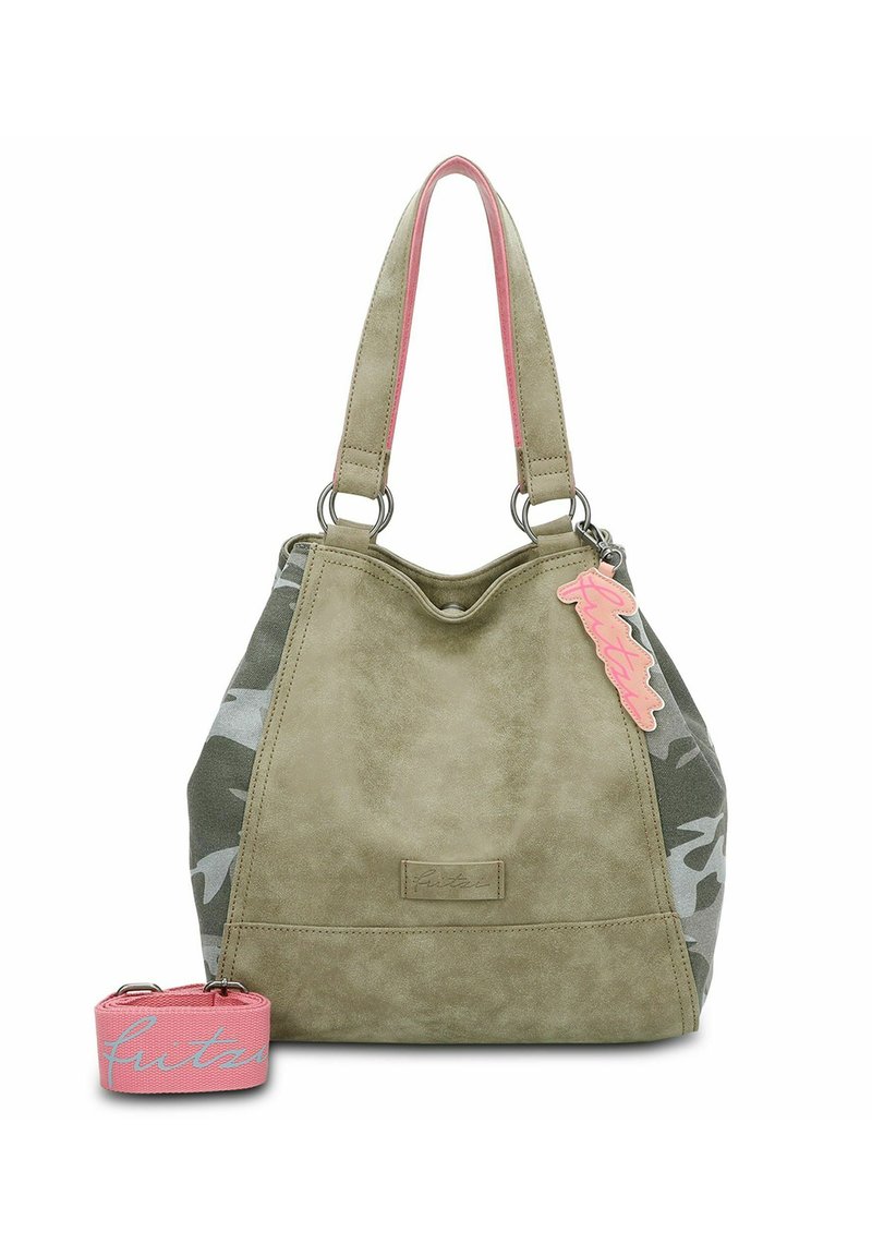 Fritzi aus Preußen JOY01 VINTAGE MIX 32 CM - Handtasche - camo jungle ...