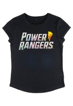 Henry Tiger POWER RANGERS POWER 3D LOGO - T-Shirt print - black/schwarz ...