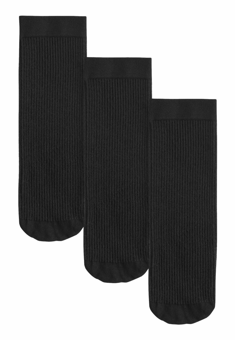 Next THERMAL 3 PACK REGULAR FIT - Enkelsokken - black/zwart - Zalando.nl