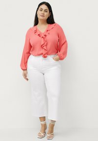Ellos Plus collection MARLENE - Blouse - korallenrot/rood - Zalando.nl