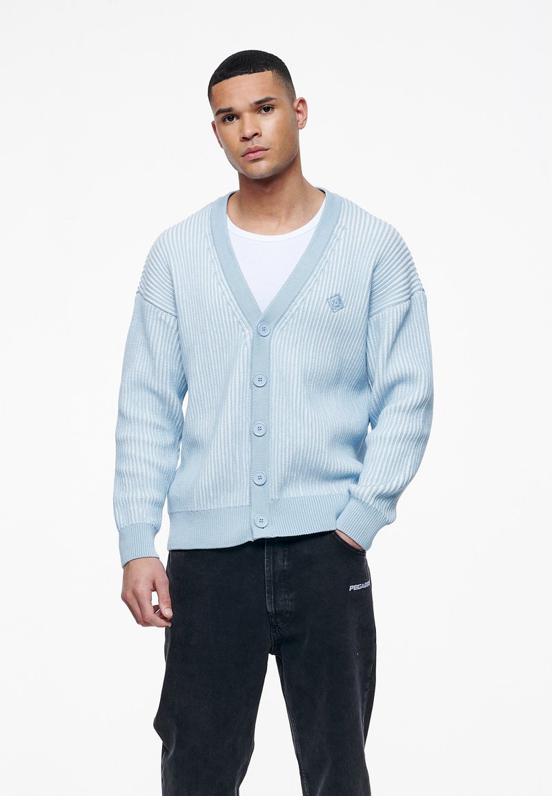 Pegador COHEN CROCHET UNISEX - Jersey de punto - riviera blue/azul ...