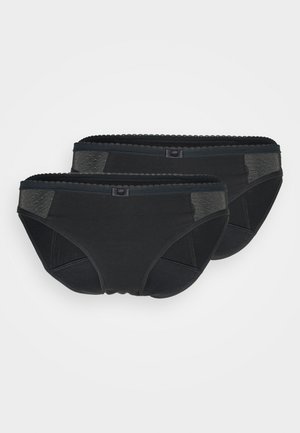 DIM PERIOD PANTY MEDIUM FLOW - Menstruatie-ondergoed - black/zwart ...