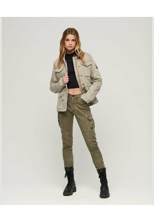 Superdry ST TROPEZ M65 - Chaqueta fina - dark khaki/caqui - Zalando.es
