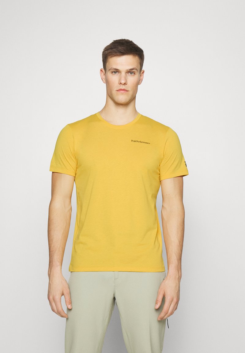 Peak Performance EXPLORE LOGO TEE - T-Shirt basic - azoic/schwarz - Zalando.de