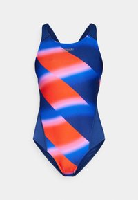 Speedo WOMENS ALLOVER DIGITAL RECORDBREAKER - Badeanzug - cerulean blue ...