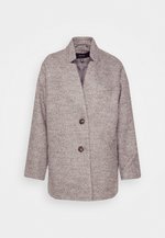 Vero Moda Petite VMLONDON - Bomber Jacket - light grey melange/grey ...