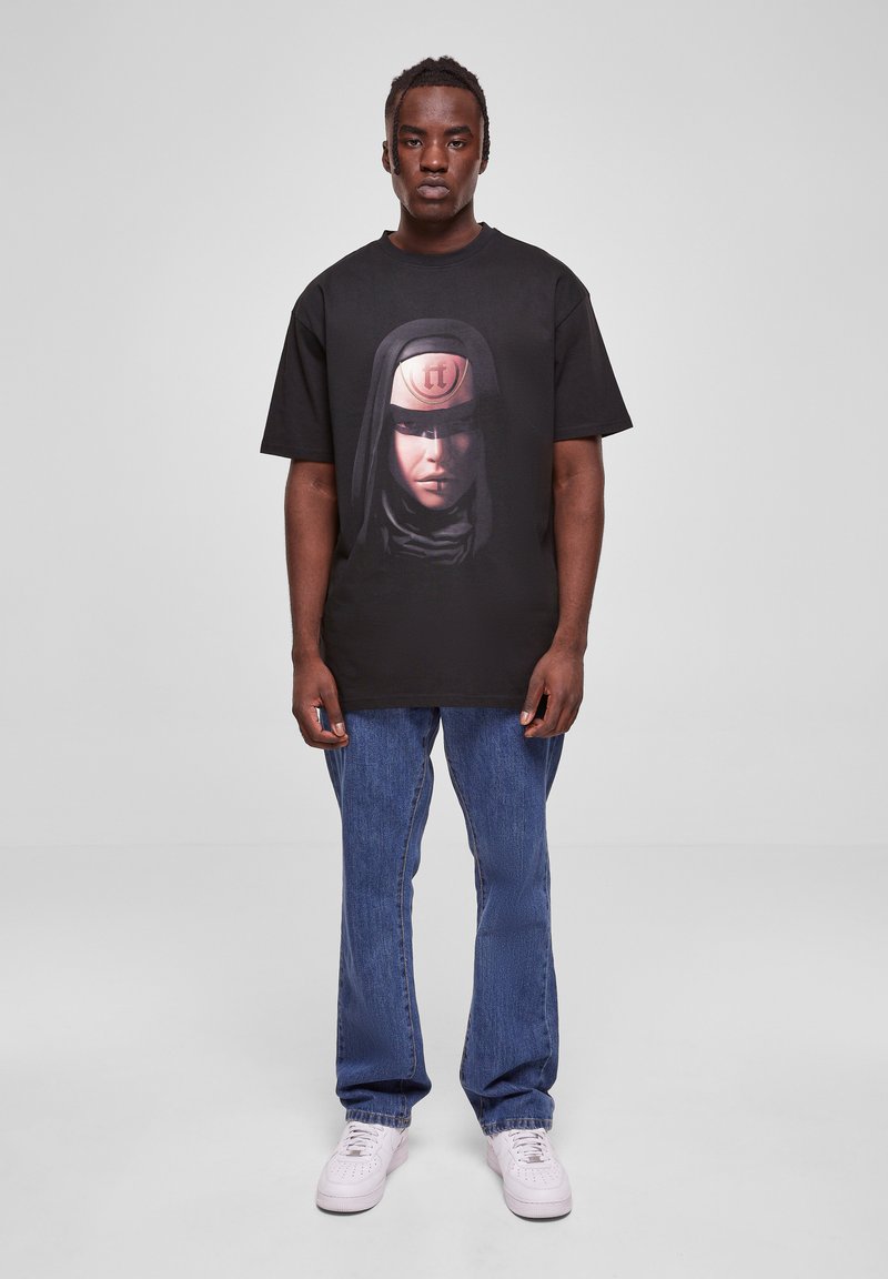 Forgotten Faces BAD MADONNA HEAVY OVERSIZED TEE - T-Shirt print - black ...