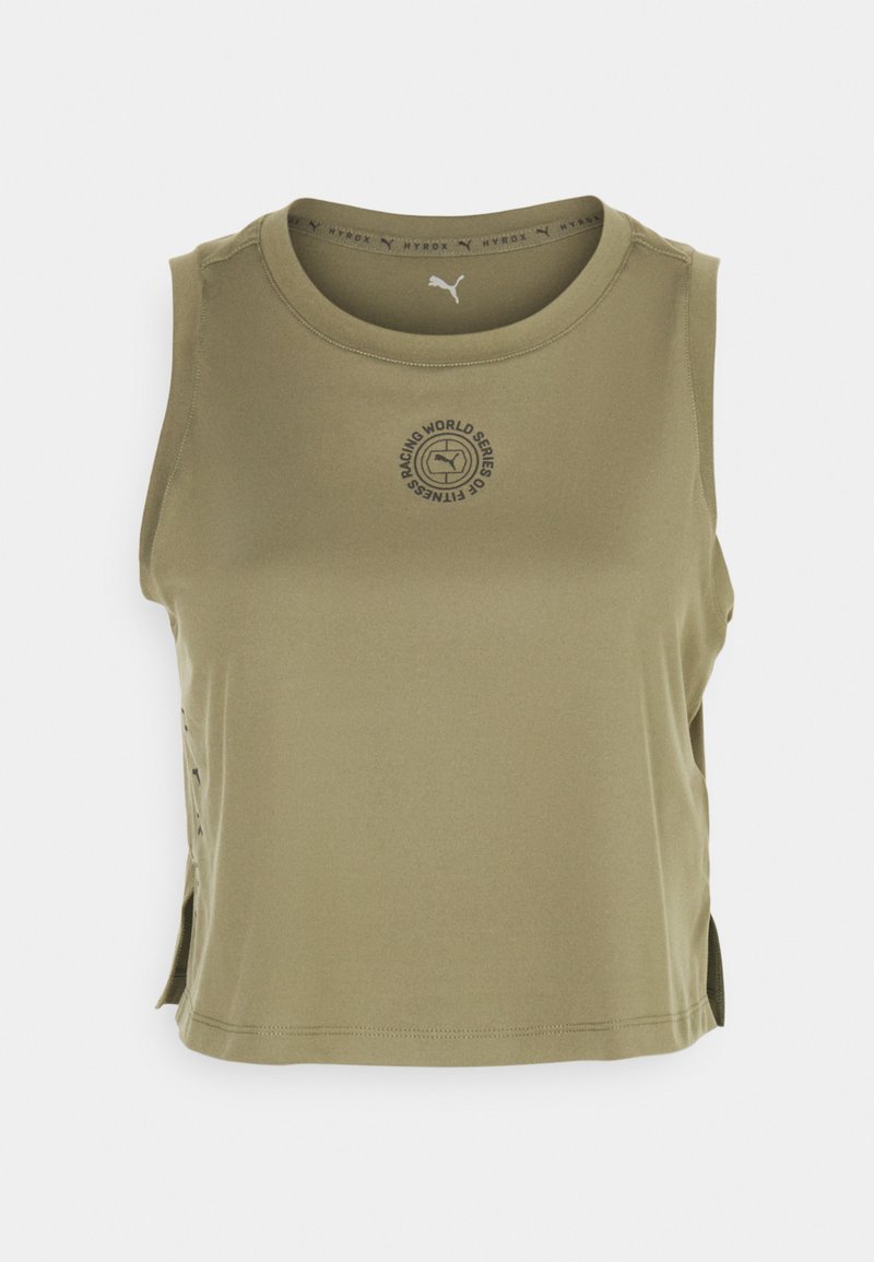 Puma HYROX SLEEVELESS - Top - loden green/oliva - Zalando.it