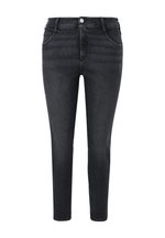Triangle USED LOOK - Jeans Skinny Fit - dunkelgrau/raw denim - Zalando.de