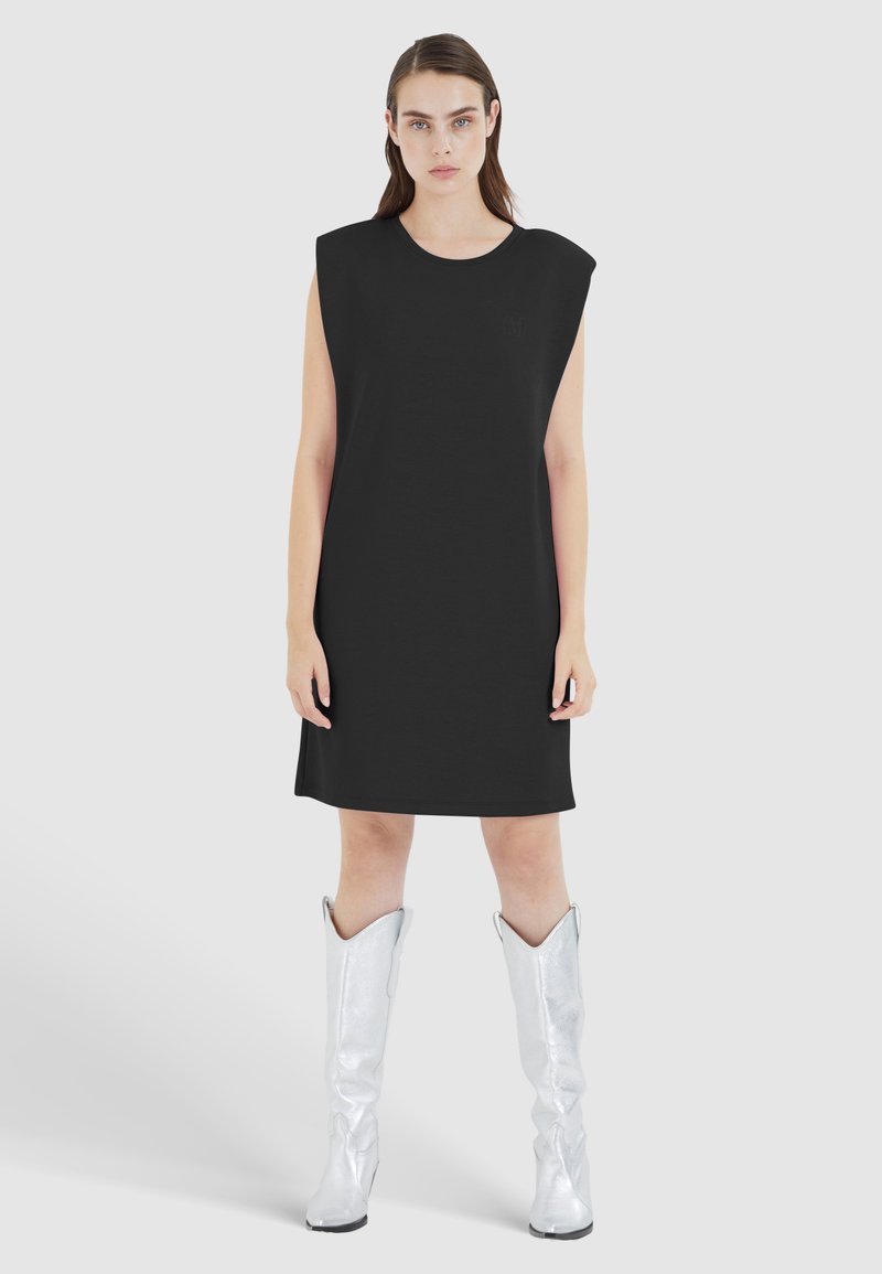 Marc Aurel Jersey dress - graphite/anthracite - Zalando.de