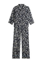 Monoprix SET LARGE CERTIFIÉ - Pyjama - cremeux/gris clair - ZALANDO.FR