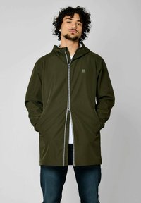 Kaporal BADOX - Waterproof jacket - dark kaki/khaki - Zalando