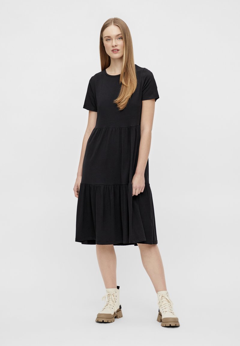 Object OBJSTEPHANIE NOOS - Day dress - black - Zalando.de