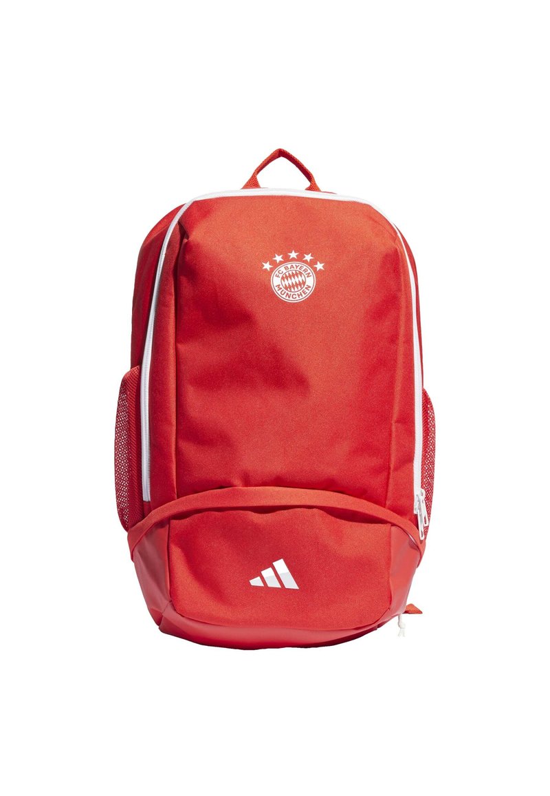 adidas Performance BAYERN MÜNCHEN RUCKSACK - Tagesrucksack - red/white ...