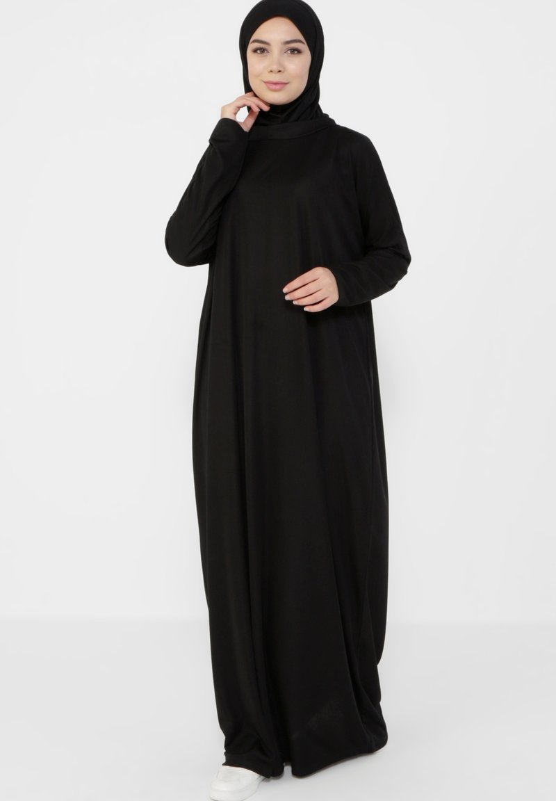 Modanisa PRAYER CLOTHES TAVIN - Stoffhose - black/schwarz - Zalando.at