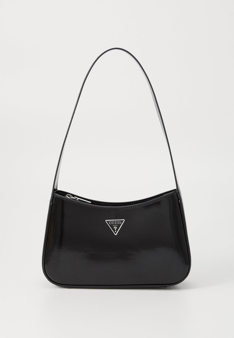 Guess ARNELA TOP ZIP SHOULDER BAG - Handbag - black - Zalando.co.uk