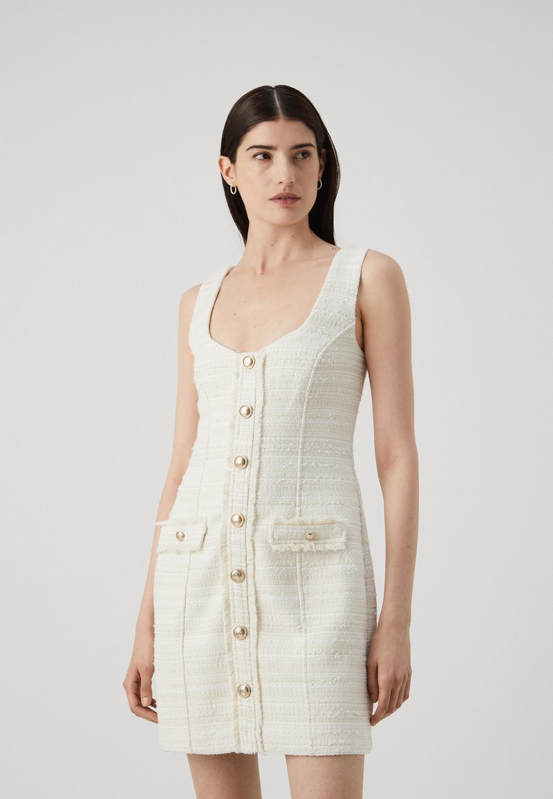 Guess TOSCA DRESS - Vestido de tubo - crème/blanco - Zalando.es