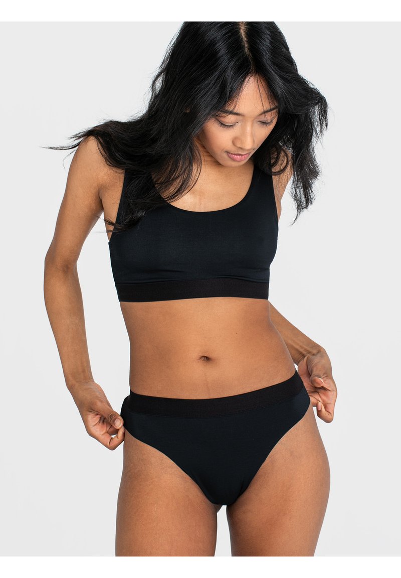 Erlich Textil SMOOTH SEAM STRING - Slip - schwarz - Zalando.de