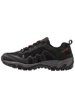 HI-TEC JAGUAR - Hikingschuh - black/picante/schwarz - Zalando.ch