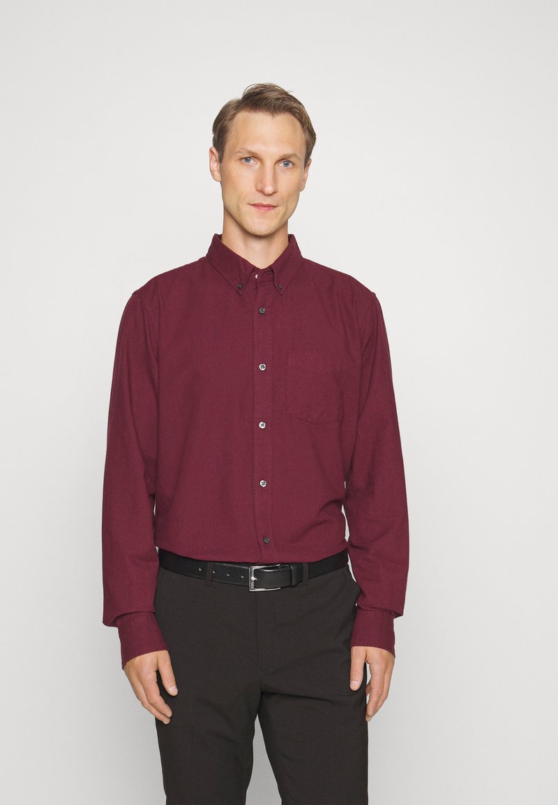 GAP STANDARD - Shirt - noir red/dark red - Zalando.co.uk