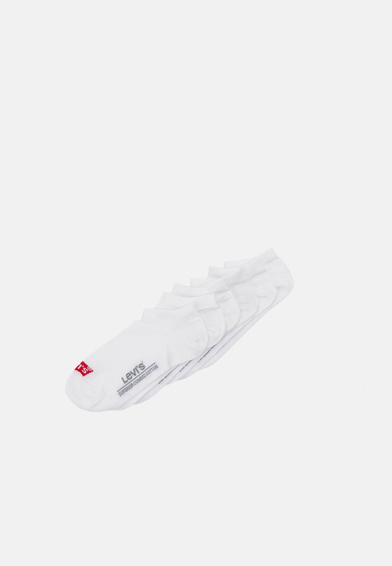 Levi's® LOW CUT BATWING LOGO 6 PACK - Strømper - white/hvid - Zalando.dk