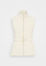 Guess CASSANDRA BELTED - Bodywarmer - creme/crème - Zalando.nl