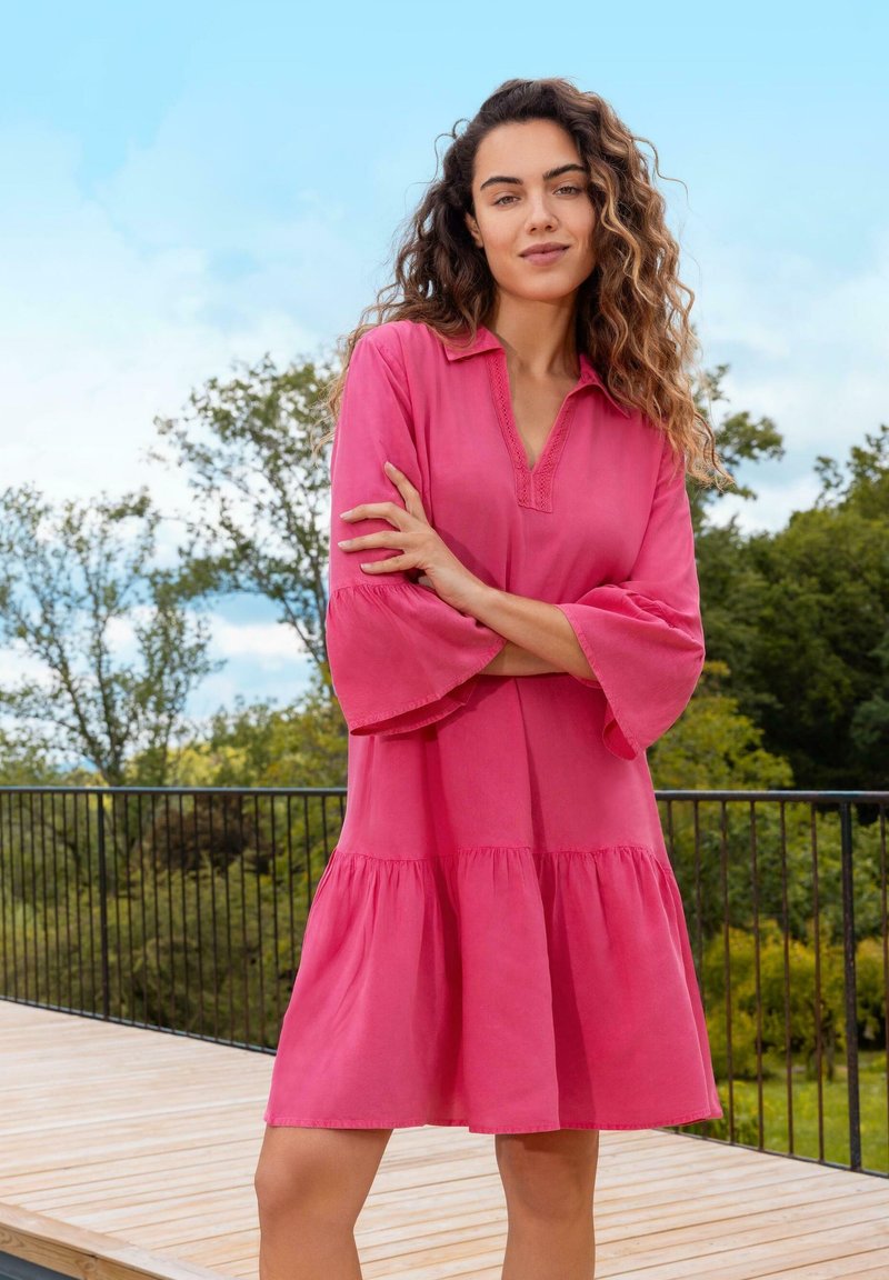 Blue Seven SUMMER VIBES - Day dress - pink/light pink - Zalando