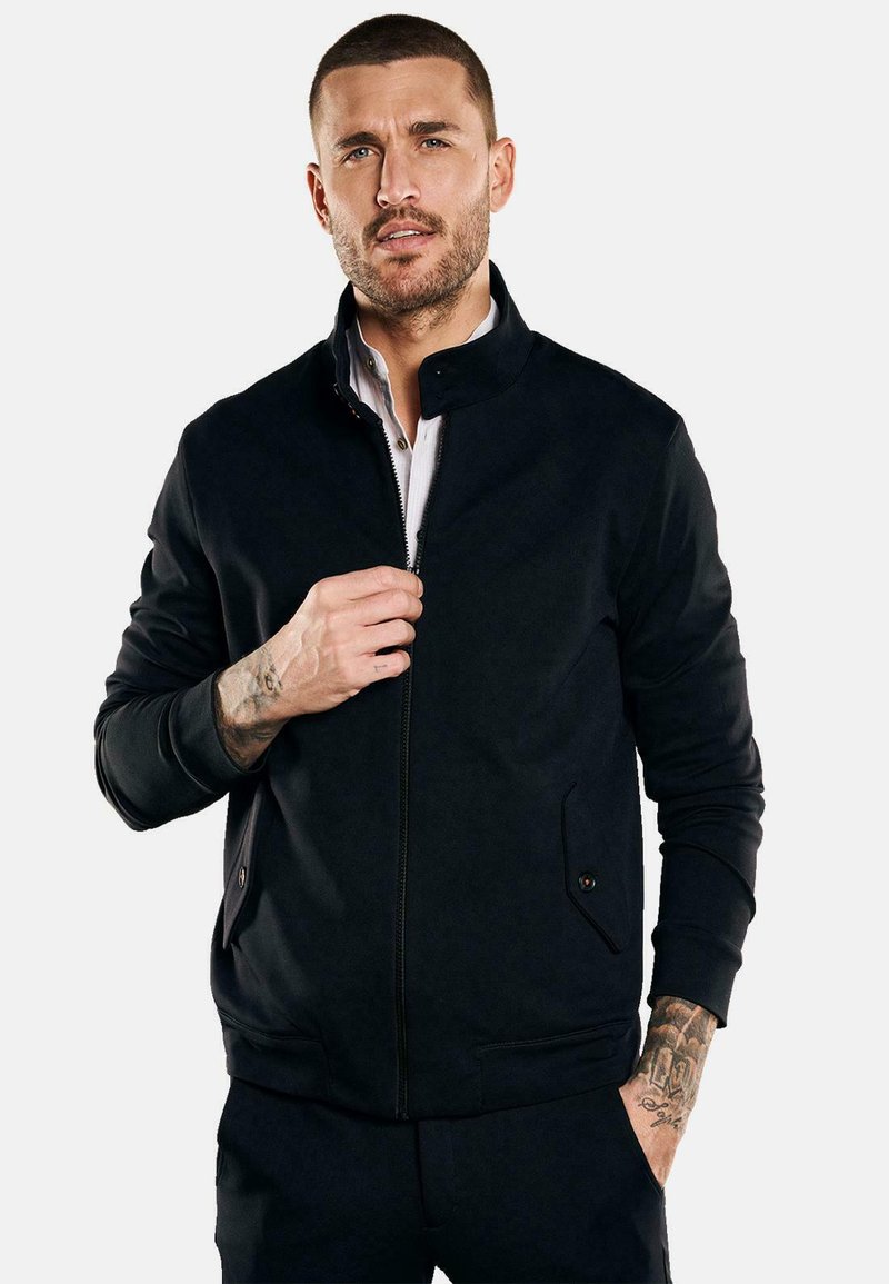 Emilio Adani SUPER STRETCH - Bomber Jacket - schwarz/black - Zalando.de