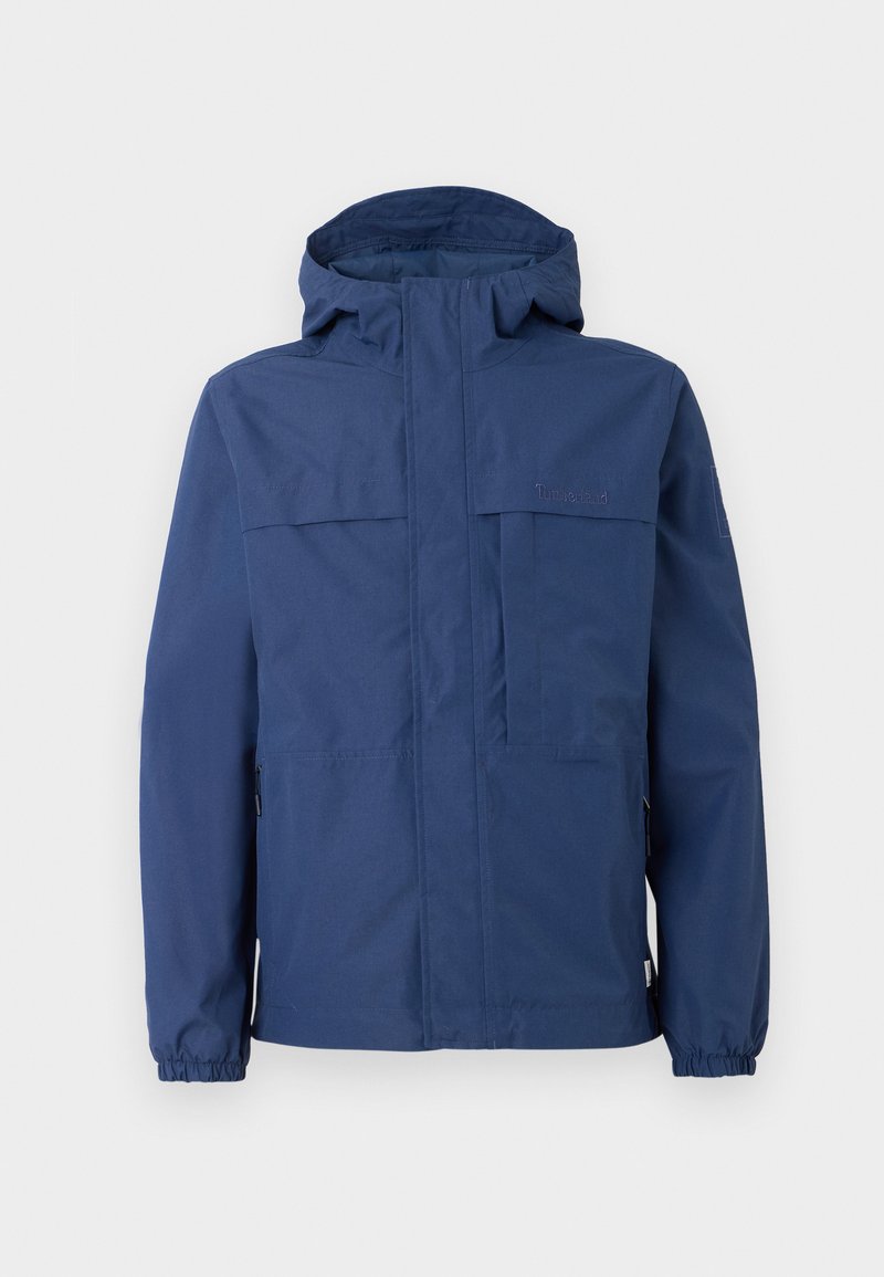 Timberland BENTON WR SHELL JACKET - Kurtka przeciwdeszczowa/niebieski ...