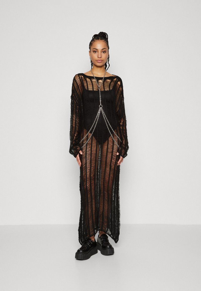 The Ragged Priest ARMOUR CHAIN HARNESS - Jumper dress - black - Zalando.de