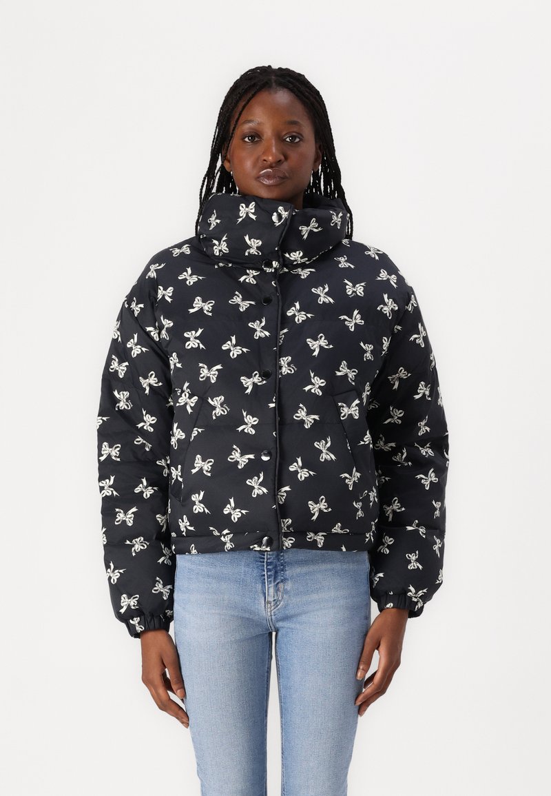 COACH REVERSIBLE PUFFER - Down jacket - black - Zalando.ie