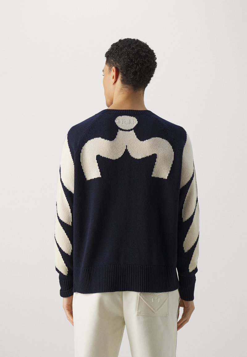 MCM Svetrík - navy/tmavomodrá - Zalando.sk