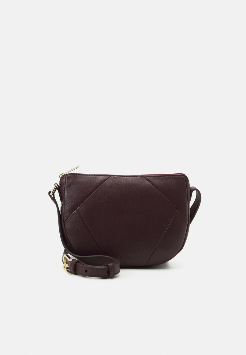 Furla FLOW MINI CROSSBODY - Umhängetasche - chianti/bordeaux - Zalando.at