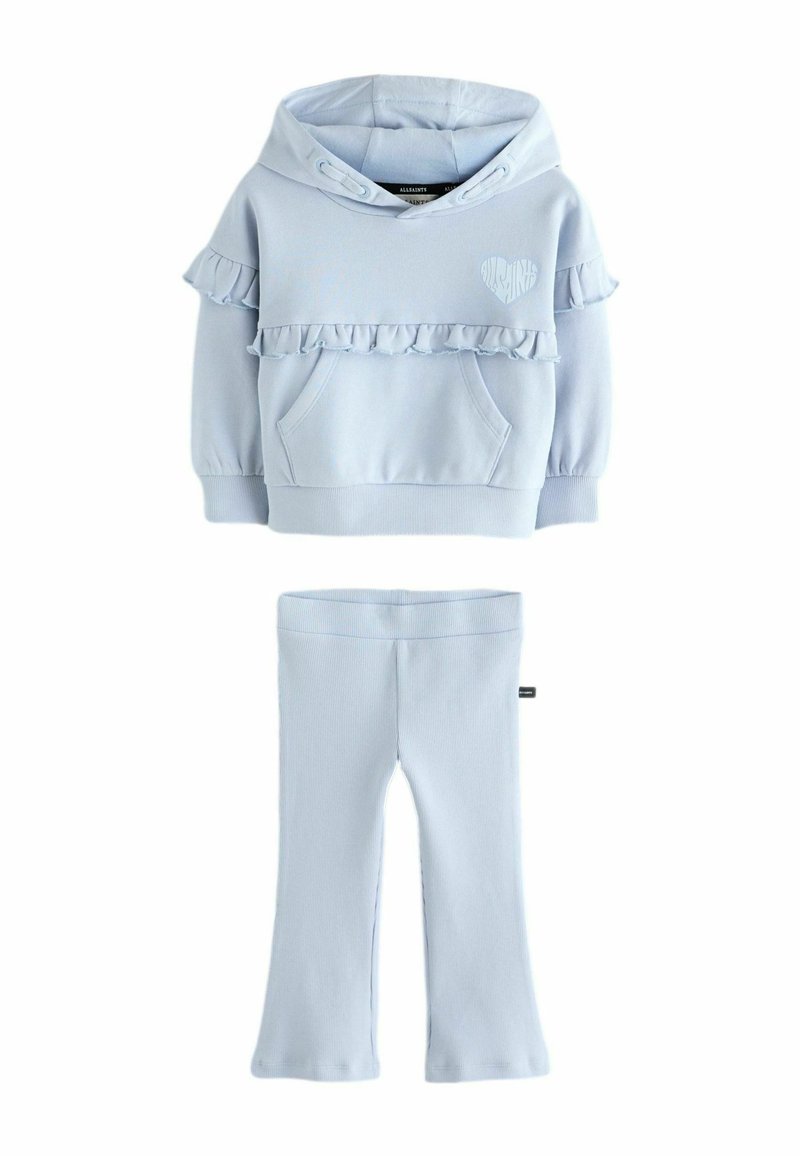 smALLSAINTS LOVER FRILL AND FLARED SET - Kapuzenpullover - light blue ...