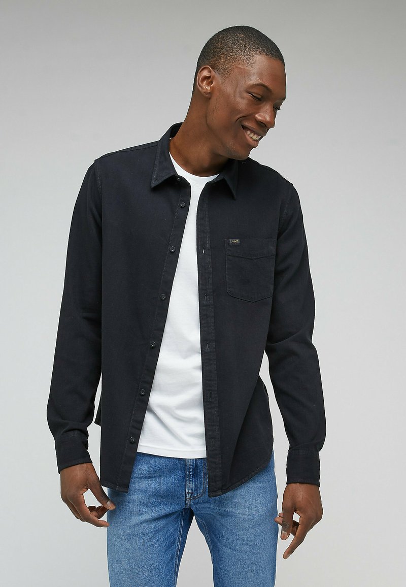 Lee LEE BUTTON DOWN - Hemd - black/schwarz - Zalando.de