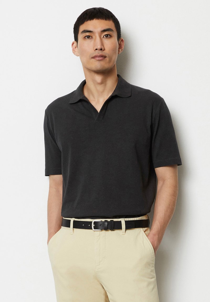 Marc O'Polo REGULAR - Poloshirt - black/schwarz - Zalando.at