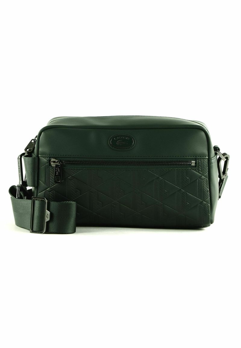 Lacoste Across body bag - sinople/dark green - Zalando