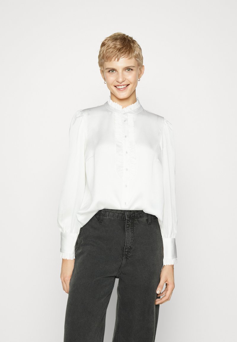 YAS YASFRILLA - Paitapusero - star white/valkoinen - Zalando.fi