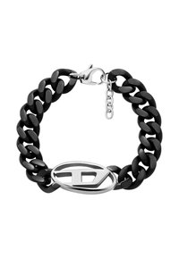 Diesel OVAL D LOGO - Bracciale - black/nero - Zalando.it