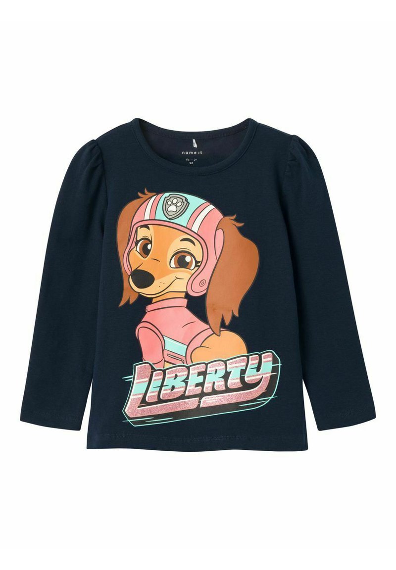 Name it MIT PAW PATROL - Långärmad tröja - dark sapphire/mörkblåmelerad ...