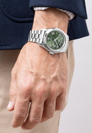 Casio Horloge - silver-coloured/green/zilverkleurig - Zalando.be