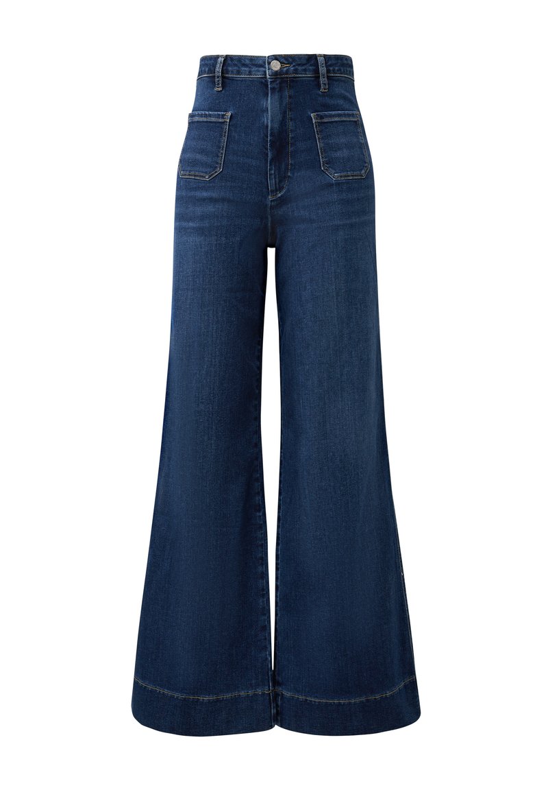QS JEANS-HOSE - Flared Jeans - blau - Zalando