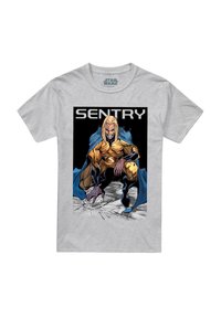 Marvel MARVEL COMICS SENTRY VOID GRIN - T-Shirt print - mottled grey ...