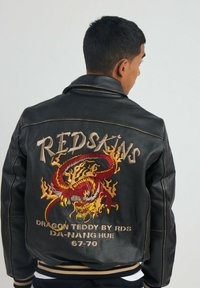Redskins DRAGON COHIBA - Veste en cuir - noir - ZALANDO.FR