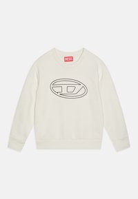 Diesel SMARTBIGOVAL OVER UNISEX - Felpa - vapourous gray/grigio ...